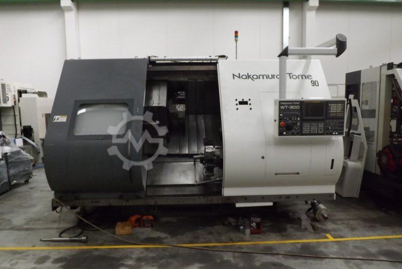NAKAMURA WT 300 USED 7 AXIS TWIN SPINDLE CNC LATHE | WorldMach.com ...