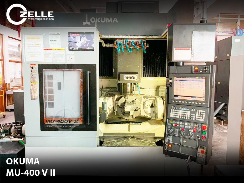 OKUMA MU 400 V II 5 Axis Machining Center | WorldMach.com - New and ...