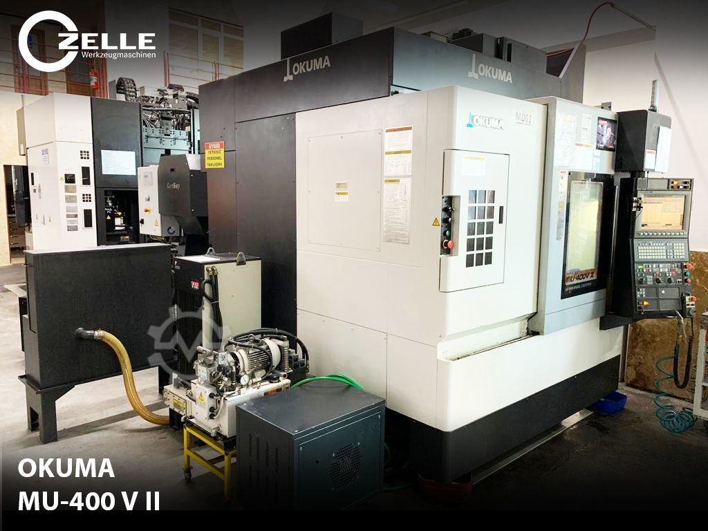 OKUMA MU 400 V II 5 Axis Machining Center | WorldMach.com - New and ...