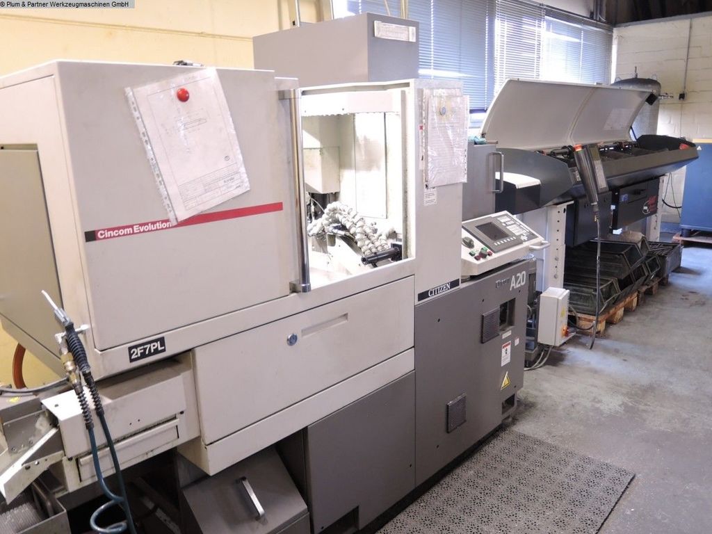 CITIZEN CINCOM A20 VPII PL Turning Automatic Lathe swiss lathe ...