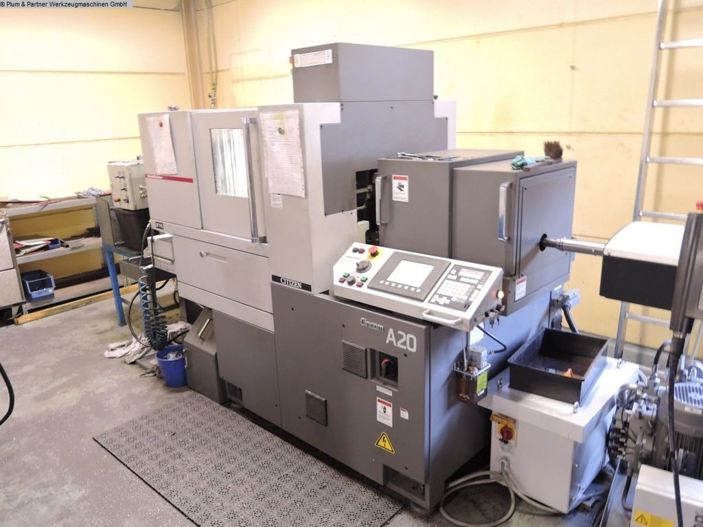 CITIZEN CINCOM A20 VPII PL Turning Automatic Lathe swiss lathe ...