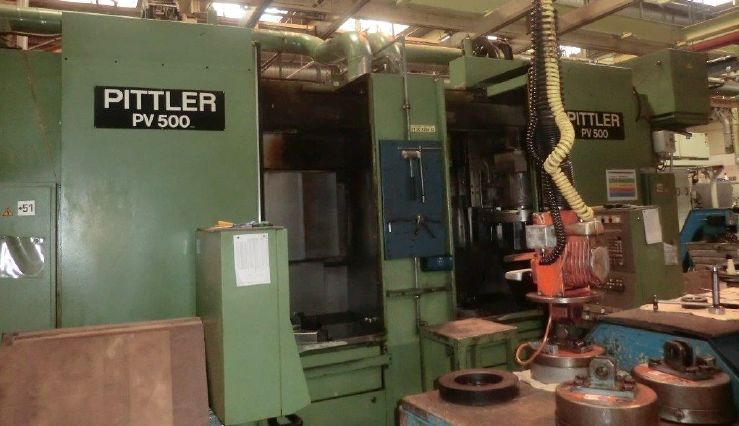 Pittler PV 500 vertical lathe | WorldMach.com - New and used machines ...