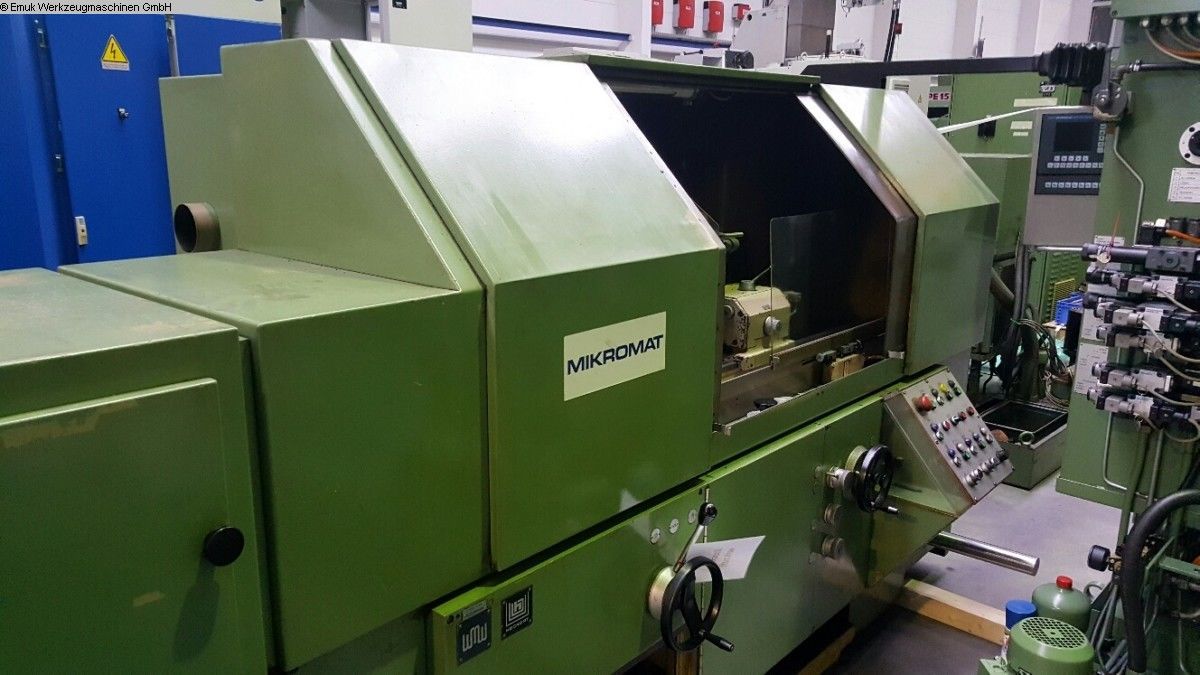 VEB Mikromat GSU 315 2 Worm Grinding Machine | WorldMach.com - New and ...